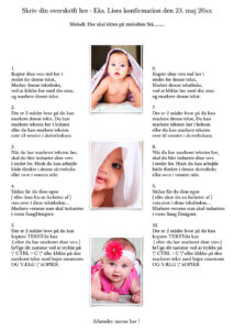 Skabelon til personlig sangtekst - festsange.nu